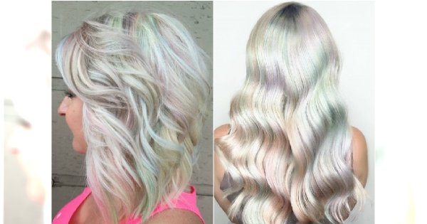 Opalizujący blond zamiast platyny. Co powiecie na ten niezwykły kolor ...