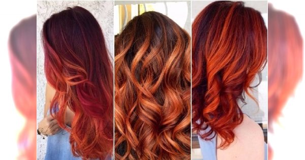 Rudy color melting, czyli włosy w ogniu! Oto najpiękniejsza koloryzacja ...