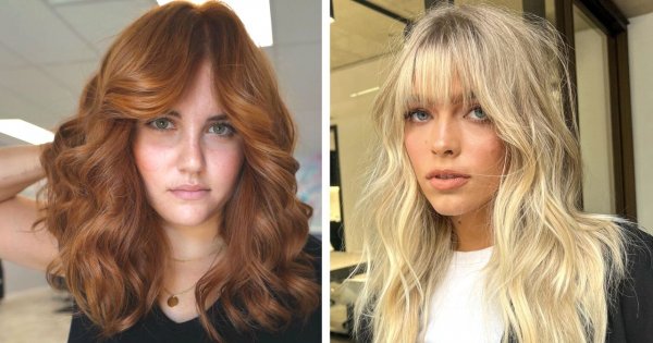 Najmodniejsze grzywki na jesień 2022. Curtain bangs, fringe bangs i nie ...