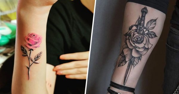 #rosetattoo - tatuaż róży. Piękna, kobieca i naturalna. Zobacz ...