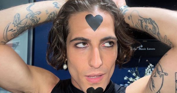 Damiano David skończył 24 lata i... zgolił się na zero! Jak teraz wygląda wokalista Måneskin?