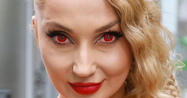 Cleo w DD TVN w stylizacji roku! Zmieniła nawet kolor oczu!... Płonie w ...