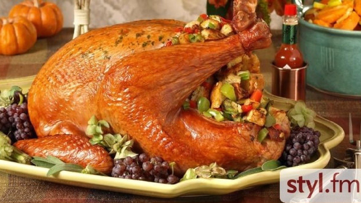 Indyk z ziołowym masłem na Święto Dziękczynienia