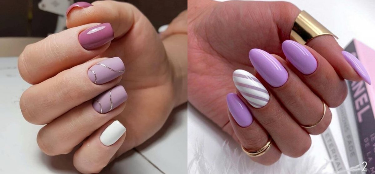 Fioletowe paznokcie - 22 ciekawe pomysły na fioletowy manicure [GALERIA]