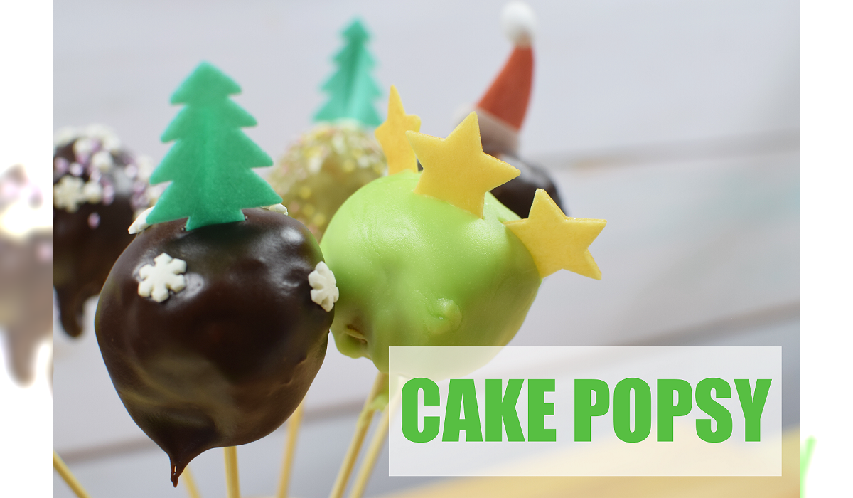 Świąteczne cake popsy - lizaki z ciasta, które OCZARUJĄ Twoich gości!