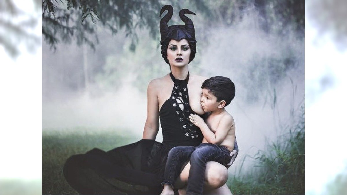 Ta matka karmi piersią 3-LETNIEGO syna i pokazuje to na Instagramie! W ...