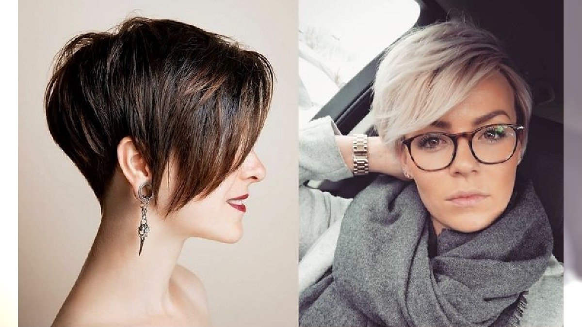 Krótkie fryzury z grzywką na bok – te cięcia to HIT!