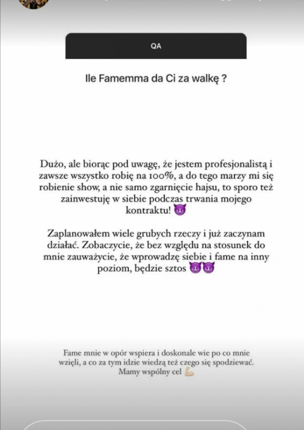 Ile Daniel Majewski zarobi na FAME MMA?