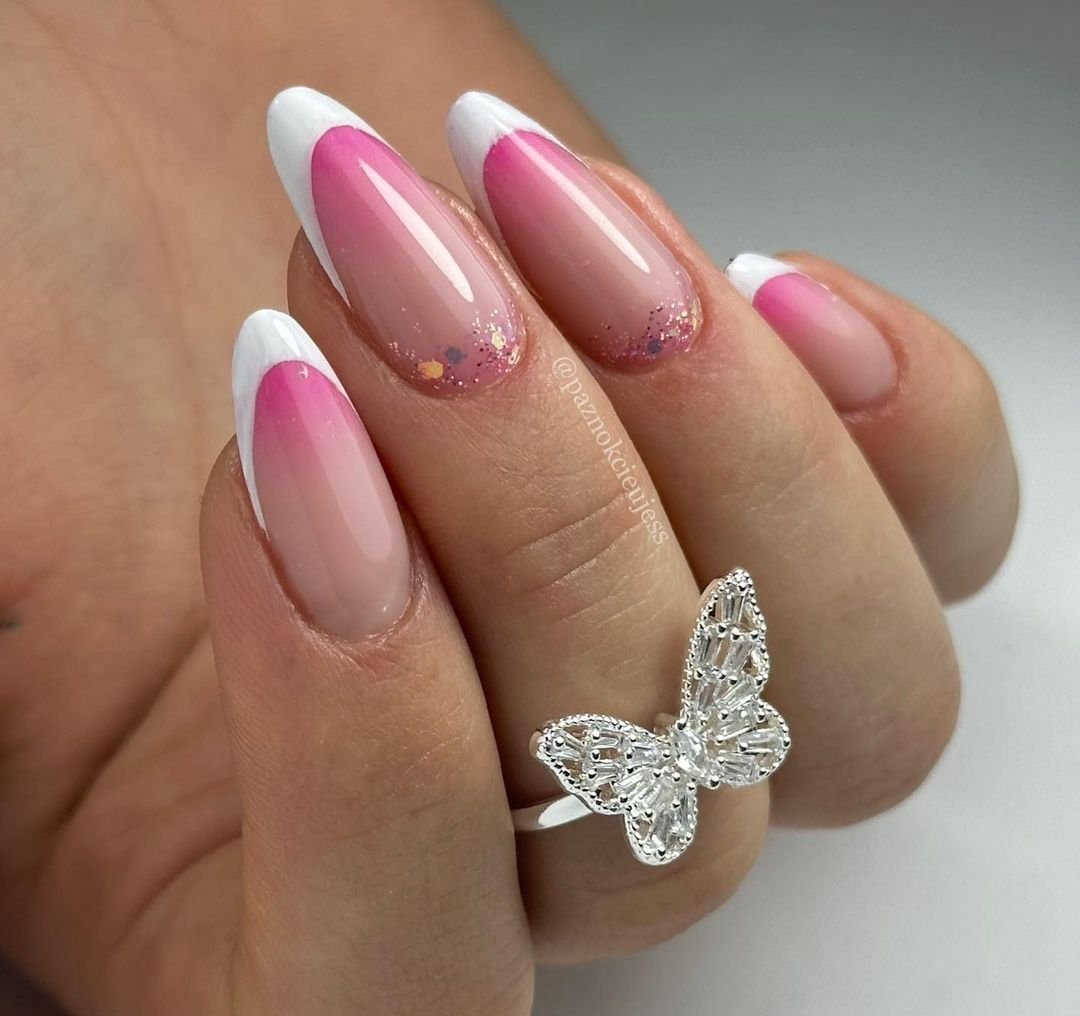 Paznokcie frombre - to nowe połączenie frencha i ombre! Zobacz, jak zrobić!