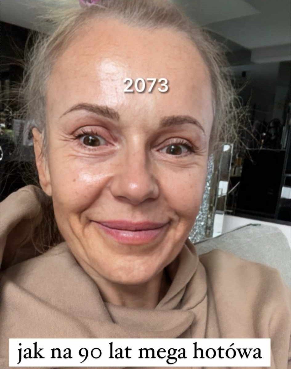 Doda pokazała swoje zdjęcie z... przyszłości! "Jak na 90 lat mega hotówa"