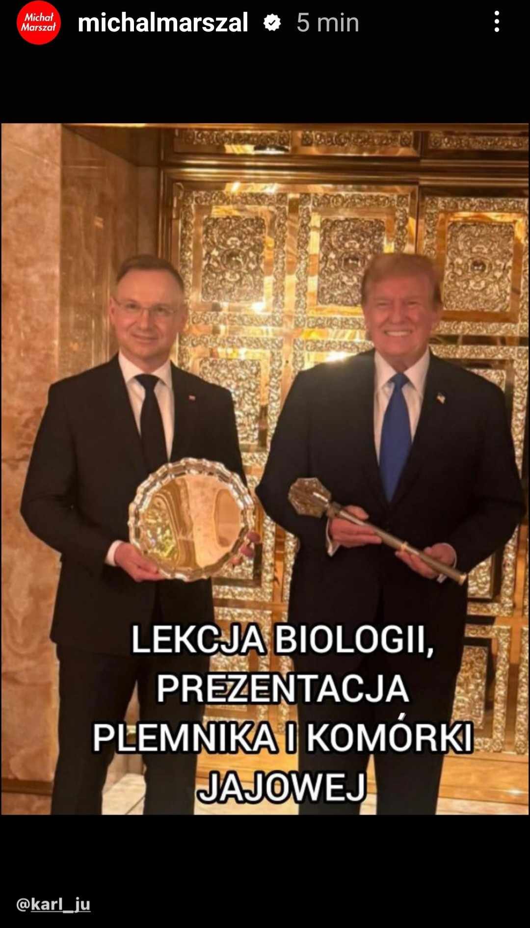 Twardy Andrzej spotkał się z przyjacielem Donaldem. Internauci nie ...