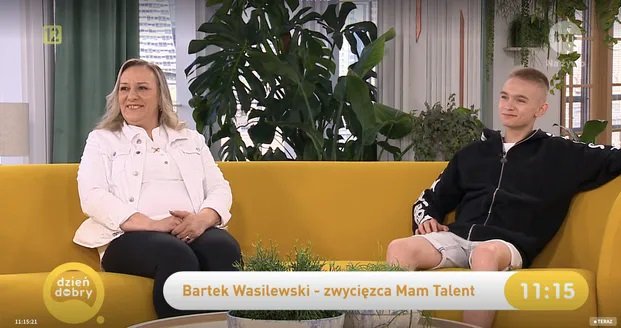 Mama Bartka Wasilewskiego nie chciała, żeby poszedł do "Mam Talent!". To nauczycielka okazała mu ...