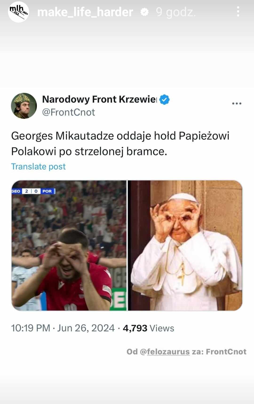 Największy sukces w historii Gruzji. Zwyciężyli z Portugalią i świętują ...