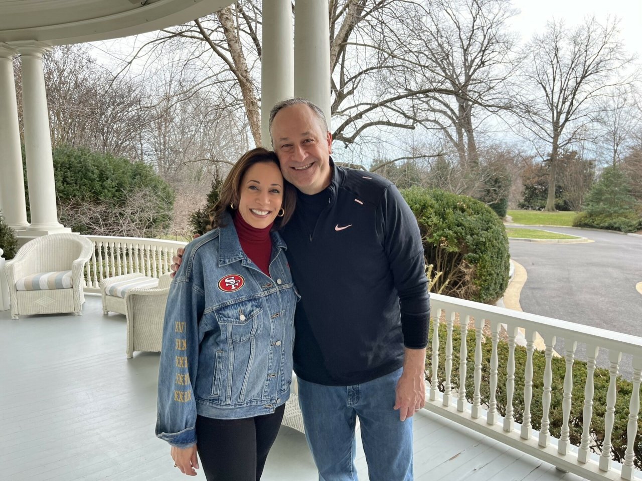 Kamala i jej mąż poznali się na randce w ciemno. Pradziadek Douglasa ...