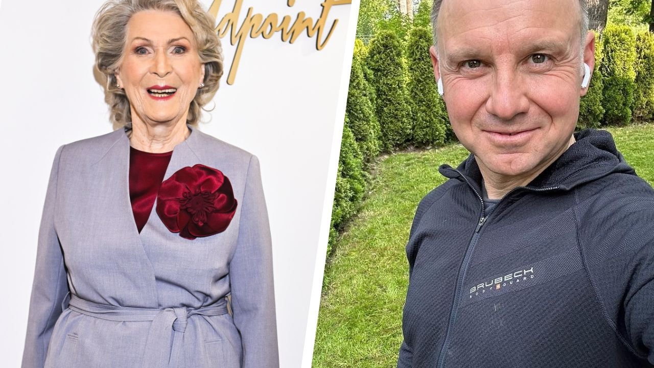 Twardy Andrzej złożył życzenia Irenie Santor z okazji 90. urodzin ...