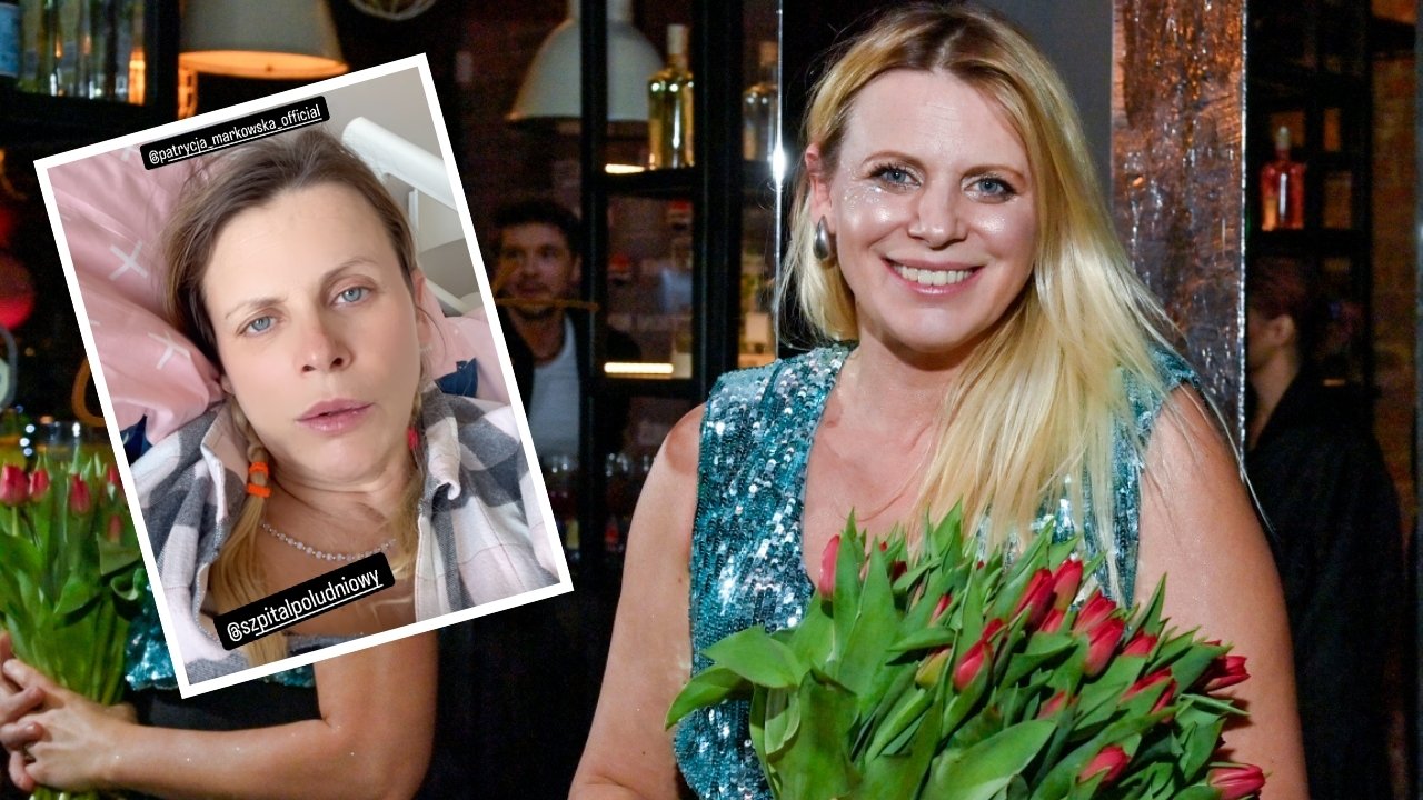 Wycieńczona i bardzo blada Maria Sadowska trafiła do szpitala. "Po ...