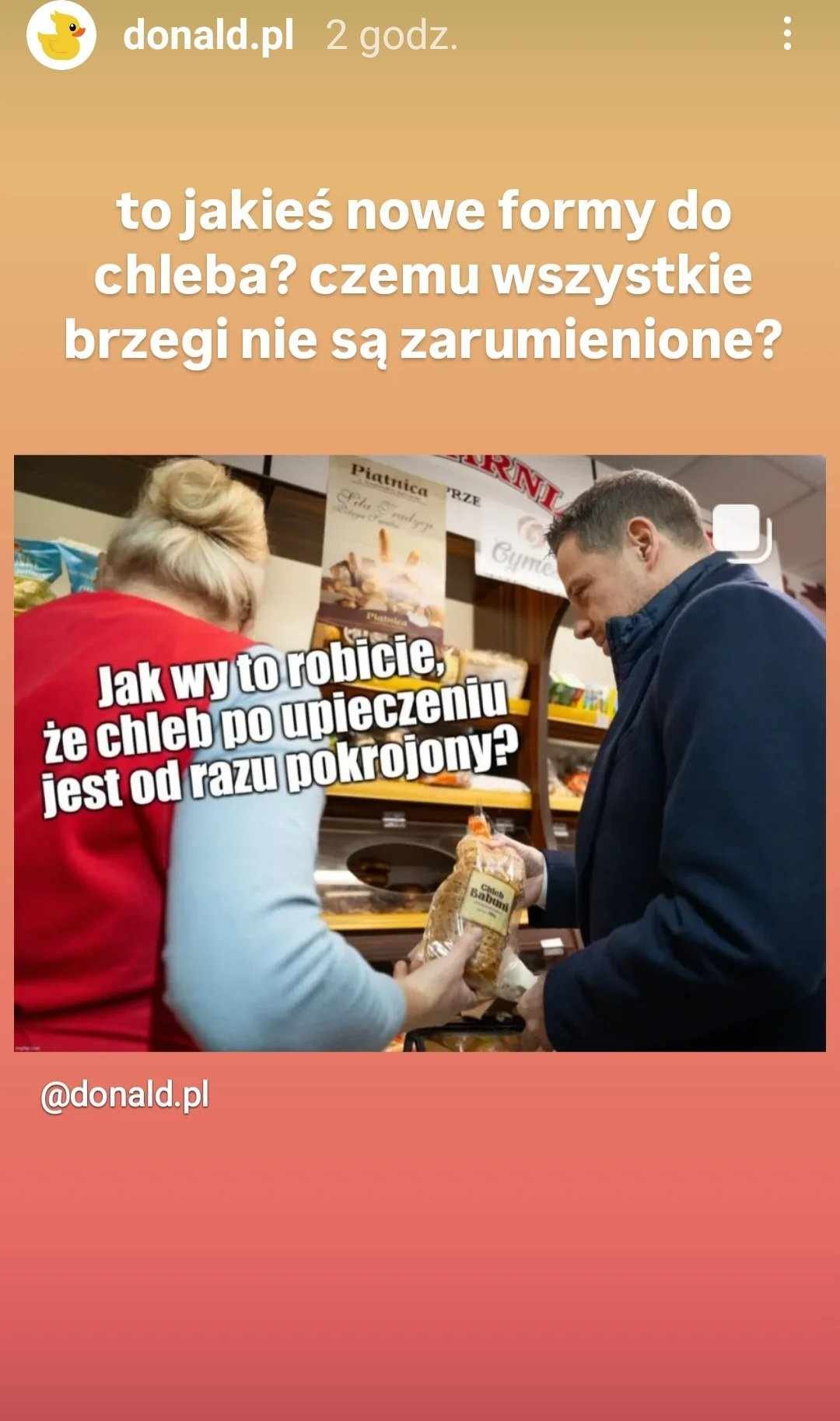 Zafascynowany Rafał Trzaskowski poszedł do sklepu. Wybrał tylko ...