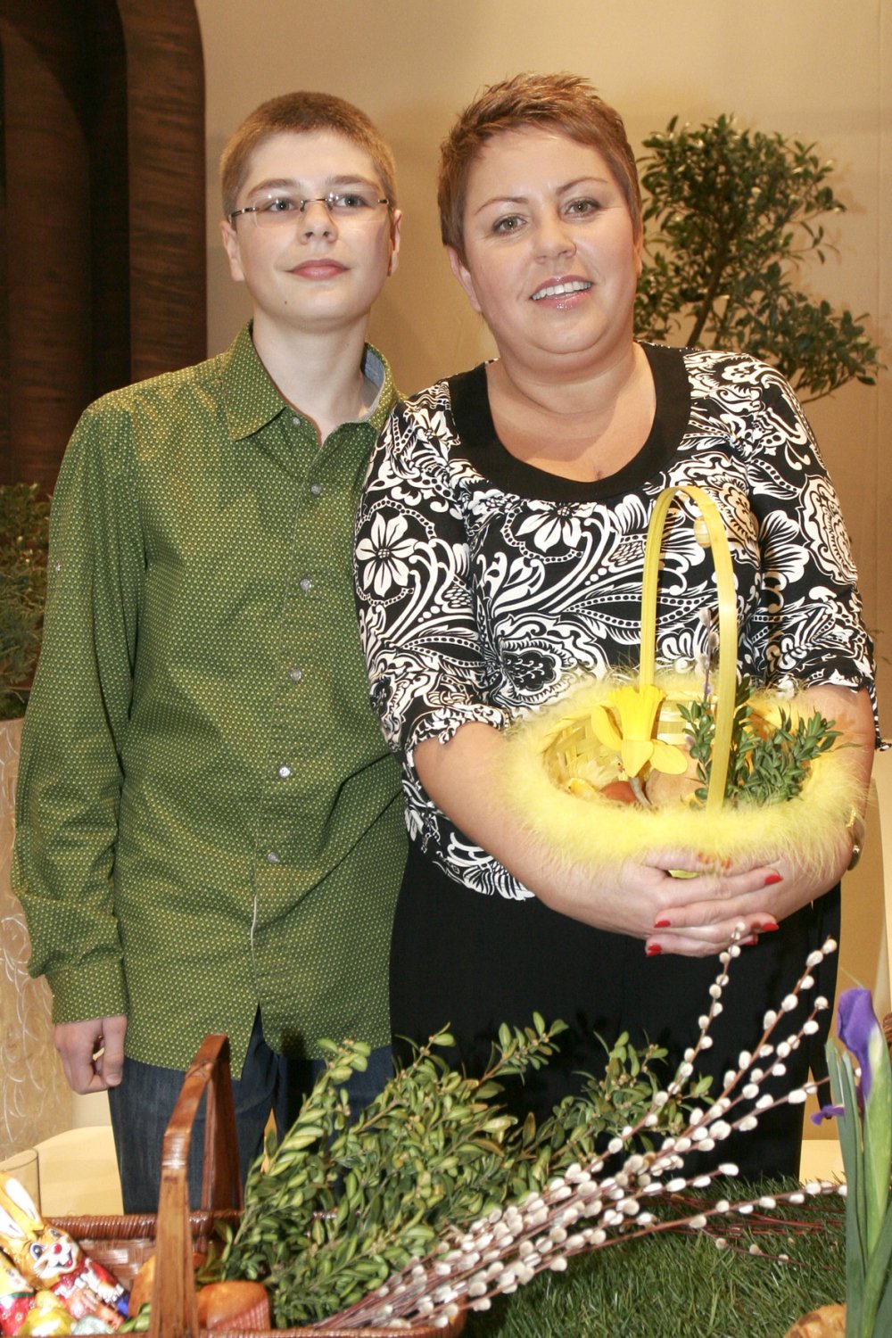 Syn Doroty Wellman szerokim łukiem omija ścianki. Po znanej mamie ...