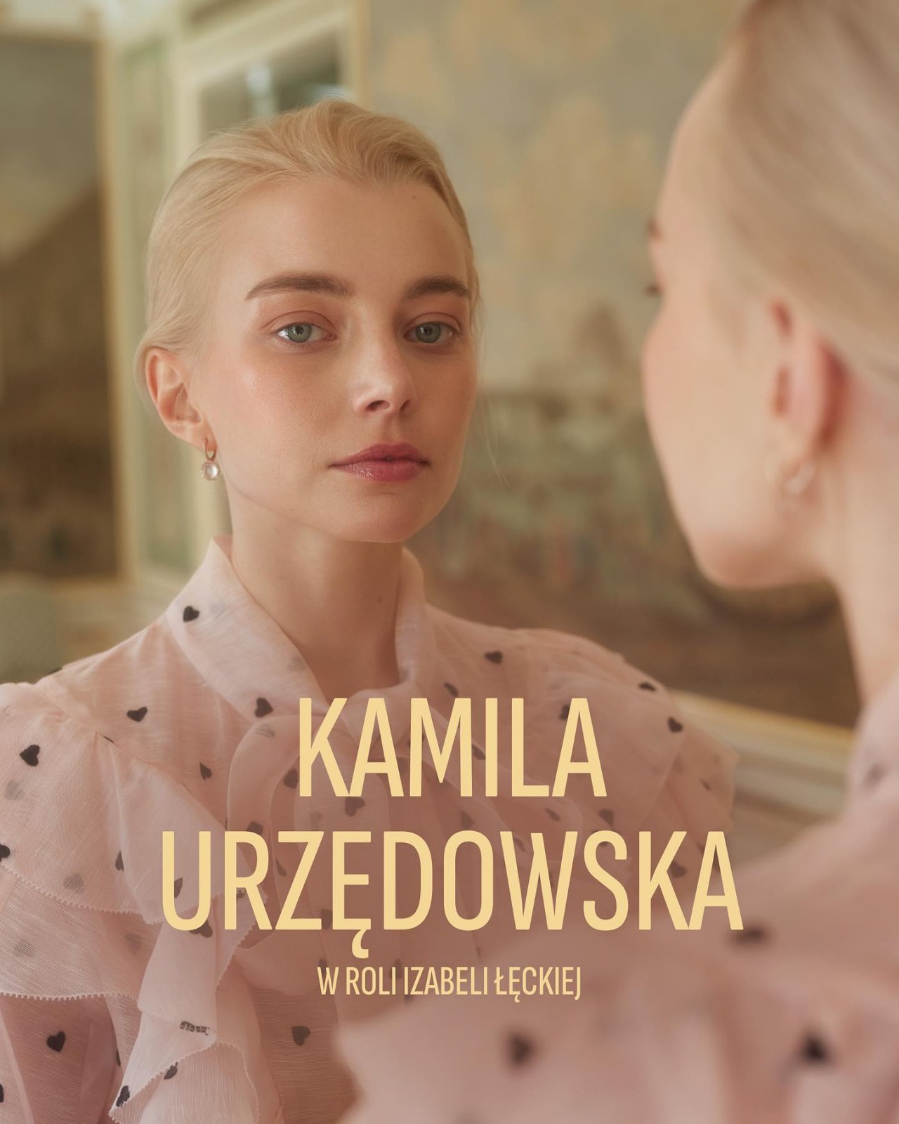 To ona zagra Izabelę Łęcką. Kamila Urzędowska jest młoda i piękna. Wcześniej zagrała inną ...