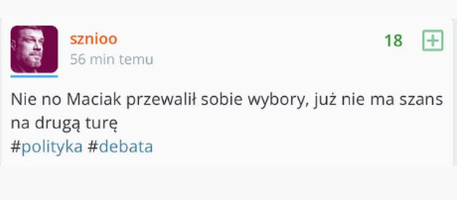 Debata: Maciej się zakręcił i zaliczył wpadkę na żywo. Wszyscy to ...