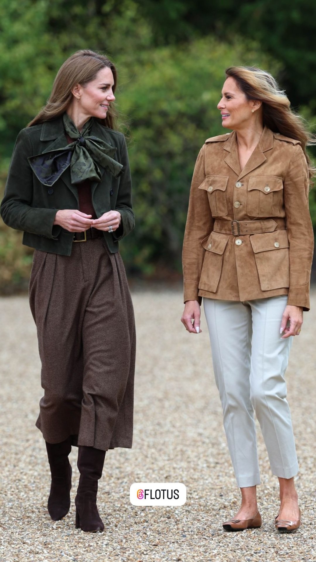 Kate i Melania przyłapane razem z dala od pałacu. Prawdziwe twarze pokazały dopiero przy dzieciach