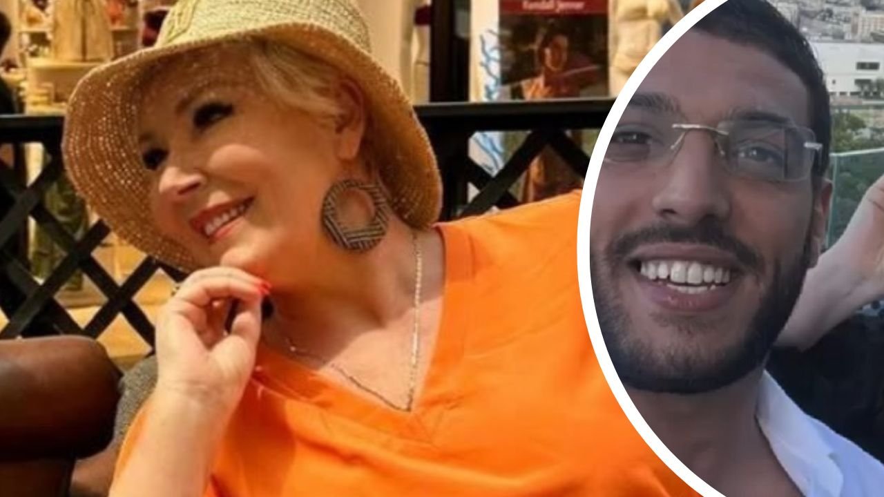 Mama Agnieszki Włodarczyk w objęciach młodszego o 30 lat męża ...