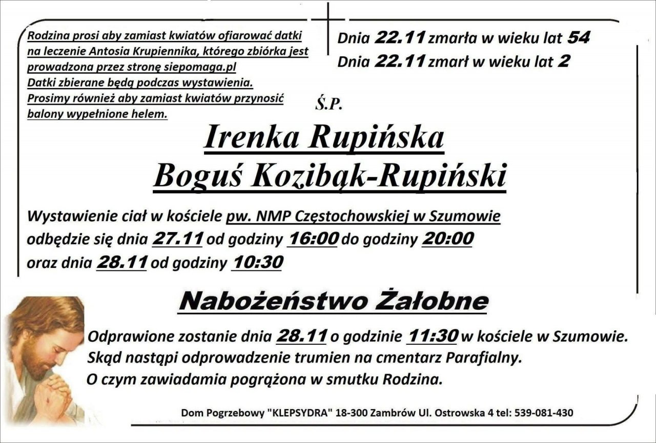 Jedna z najbogatszych Polek nie żyje. Irena Rupińska i jej 2-letni wnuk nie mieli żadnych szans