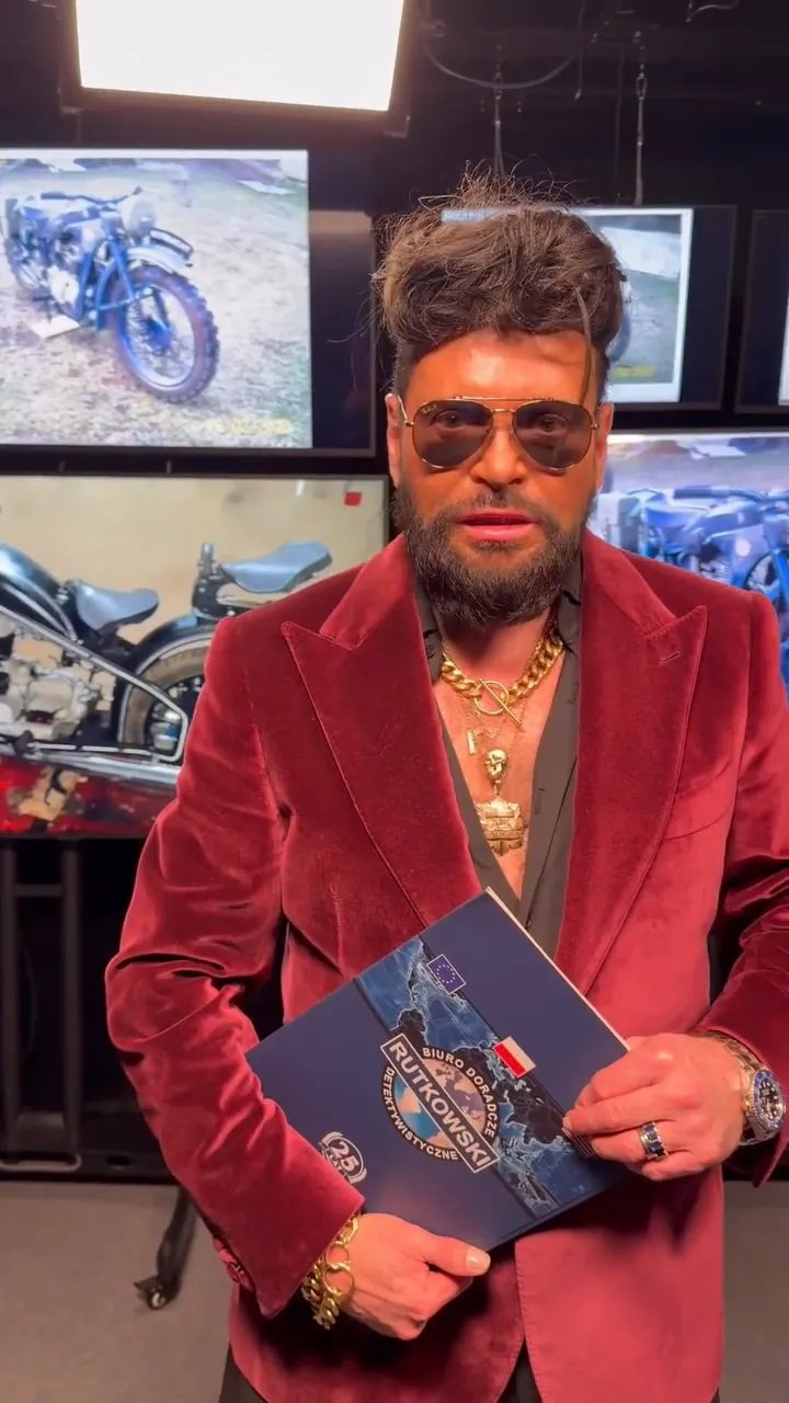 Krzysztof Rutkowski zmienił kolor skóry. Fani przecierają oczy ze ...