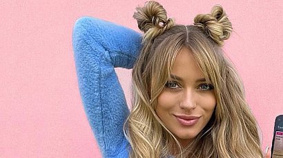 Marcelina Zawadzka w roli drwala! Seksowna celebrytka z kokardką we ...