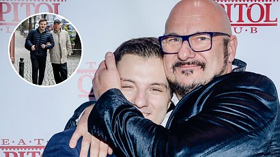 Syn i ojciec Piotra Gąsowskiego pokazali się razem. Nie uwierzycie co ...