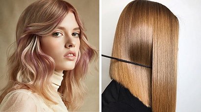 Włosy do ramion w trendach na listopad 2022! Shaggy hair, odwrócony bob ...