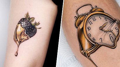 #goldtattoo - tatuaż złoty. Piękny, niezwykły i reprezentatywny! Oto ...