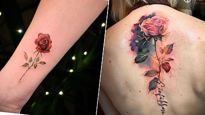 #rosetattoo - tatuaż róży. To jeden z piękniejszych i popularniejszych ...