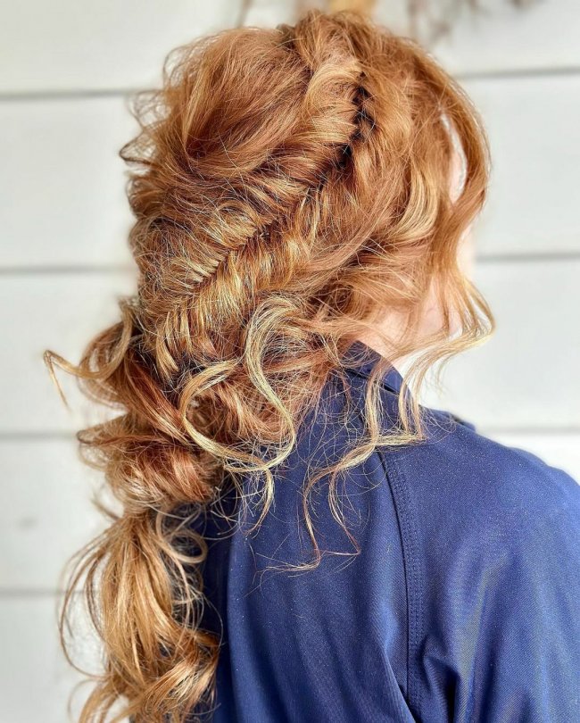 Fishtail - fryzjerski trend na wiosnę 2023. Instrukcja wykonania KROK ...